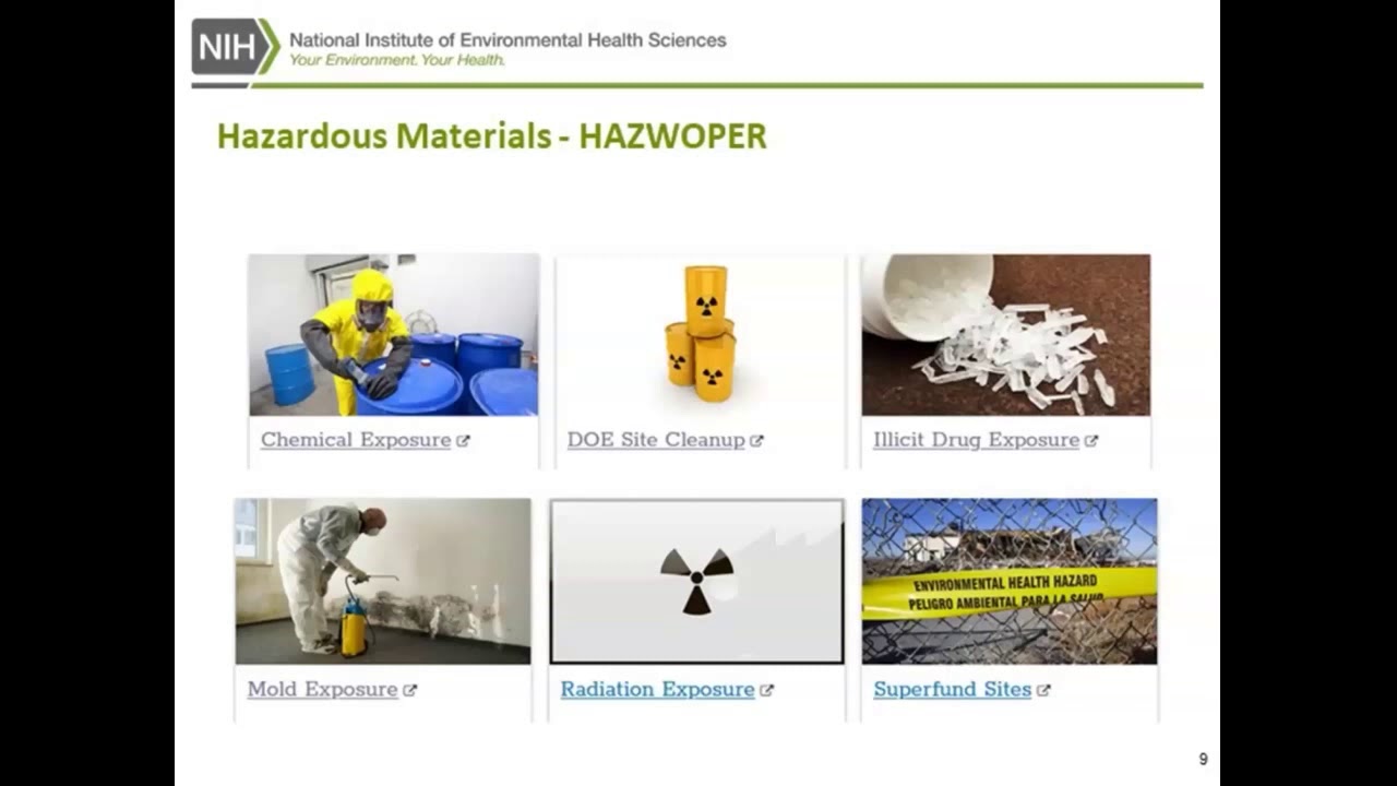 NIEHS Activities, Tools and Resources to Protect Workers from COVID 19