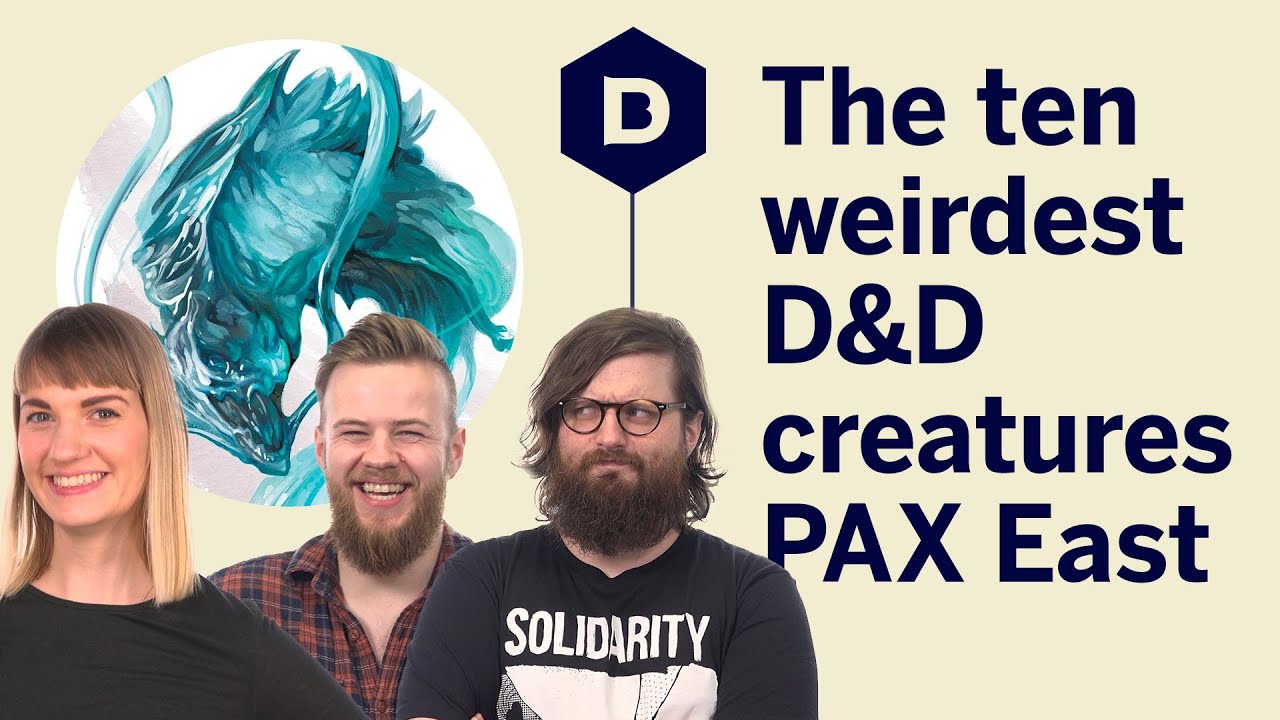 The 10 Most Ridiculous Monsters in Dungeons and Dragons - LIVE at PAX East 2020