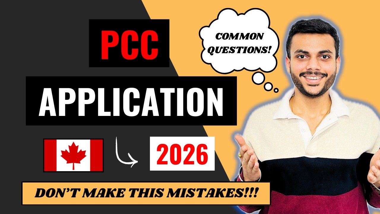 PCC Application Via BLS Canada - FAQs - March 2026 !