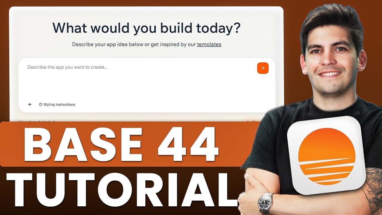 Base44 Tutorial for Beginners (2026) – Build ANYTHING in Minutes