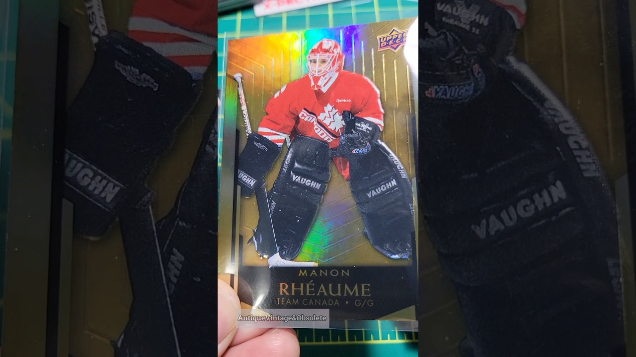 Manon Rhéaume | Tim Hortons 2023 Legends Hockey Cards No. 89 The first woman to play in an NHL game