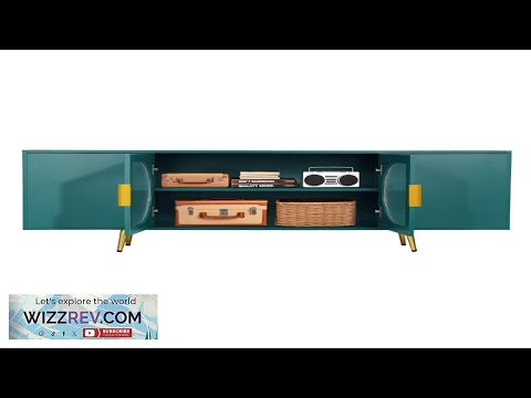 VEVOR TV Stand for TVs up to 75 in Modern Entertainment Center Review