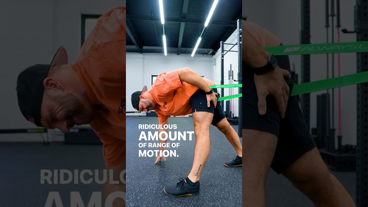 Fix Tight Hamstring FAST | Banded Hamstring Stretch