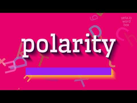 How to say "polarity"! (High Quality Voices)