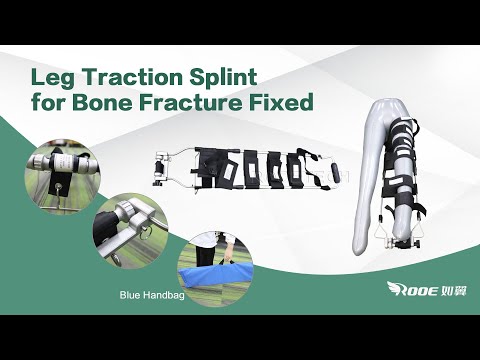 Hare Traction Device - Leg Splint Application