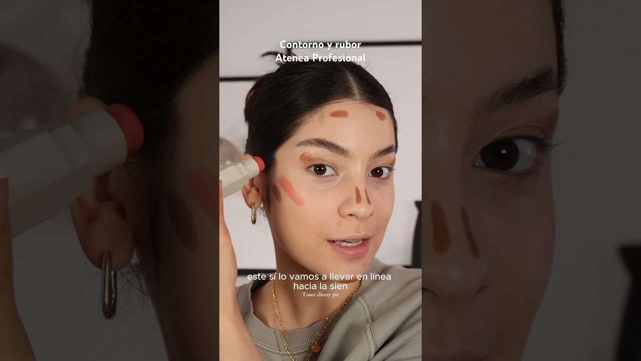 Contorno y rubor Atenea Profesional 😳 | Ig: camilaaldanar #beauty #makeup