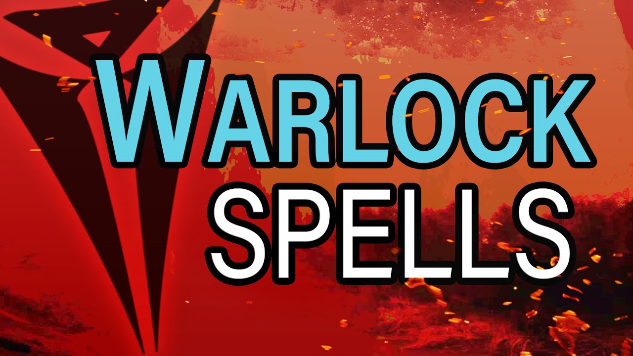 Davvy's D&D 5e Warlock Spell Guide