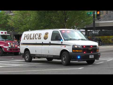 HI-LO SIREN | 5 x United States Secret Service + D.C. Metropolitan Police responding code 3