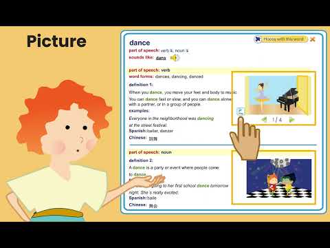 WILD – Wordsmyth Illustrated Learner’s Dictionary – Map of an entry: picture