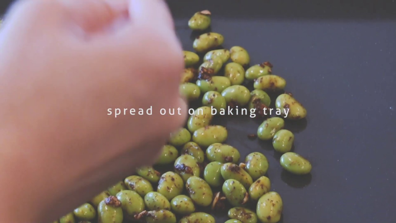 Oven Recipe: Crispy Edamame