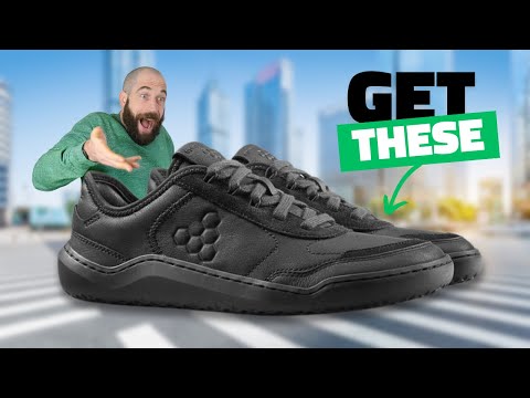 Best Yet? First Look Vivobarefoot Gobi Leather Sneakers