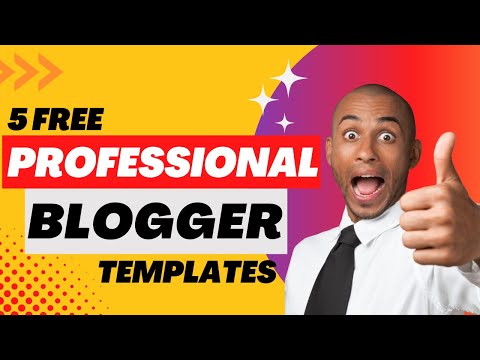 Best free professional Blogger Templates \\ SEO Friendly Blogger Theme \Adsense approval [2022]