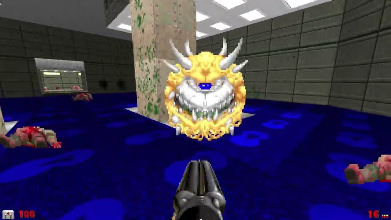 Doom 2 Custom Enemy-Caco Demon King Modification