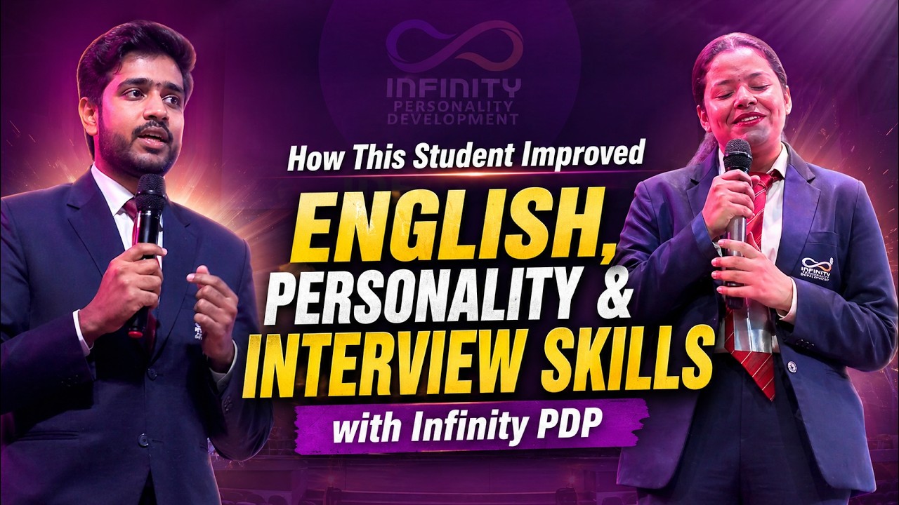 How This Student Improved English, Personality & Interview Skills with Infinity PDP