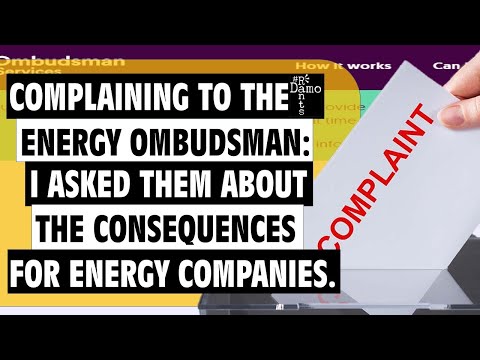 Energy Crisis: What the Ombudsman Service Told Me.