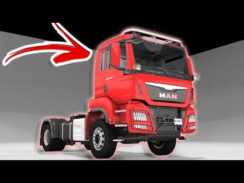 The BEST Truck Mod EVER in BeamNG - BeamNG Drive MAN TGS Truck Mod