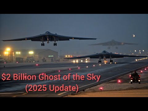 B-2 Spirit Stealth Bomber – The $2 Billion Ghost of the Sky (2025 Update)