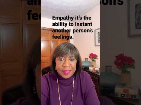 WHAT is EMPATHY? PRONUNCIATION, Vocabulary #shorts