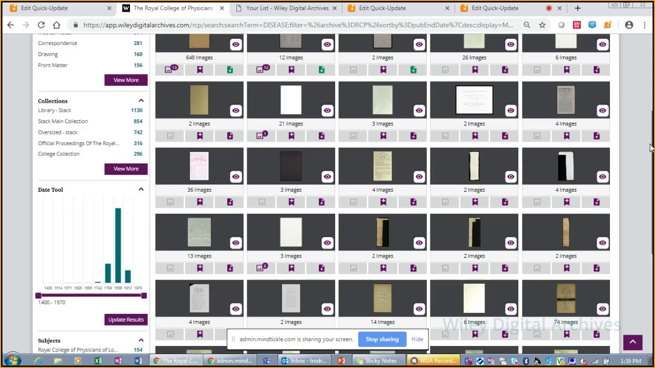 Library Resources | How to Explore Your Wiley Digital Archive Results List