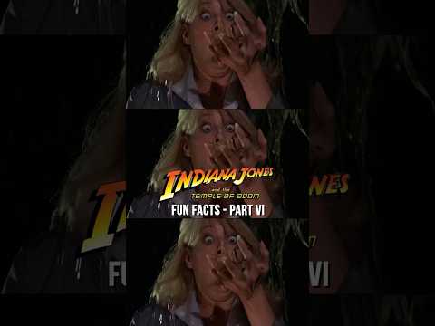 2000 Real BUGS on Kate Capshaw #indianajones #indianajonesandthetempleofdoom #80s