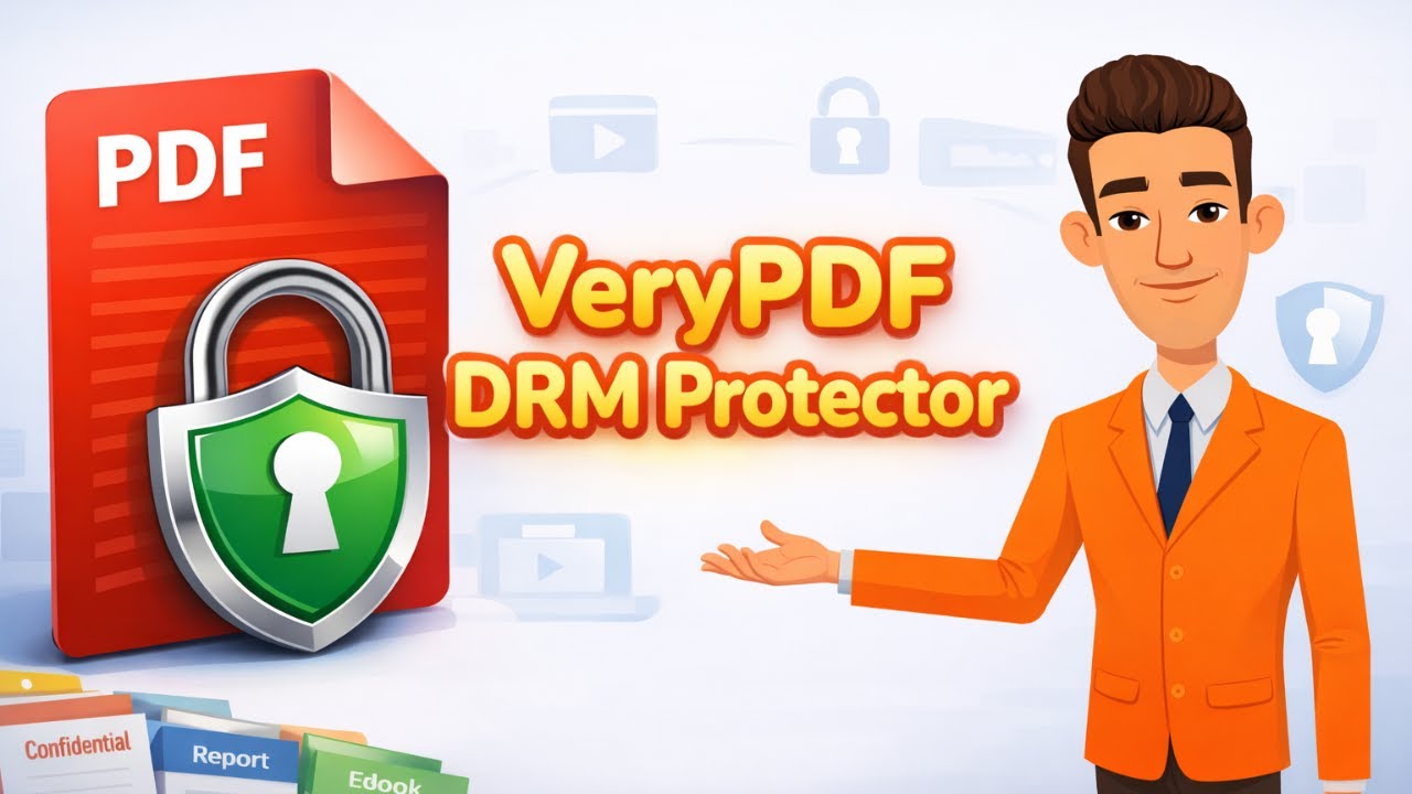 VeryPDF DRM Protector Demo | Step by Step Guide