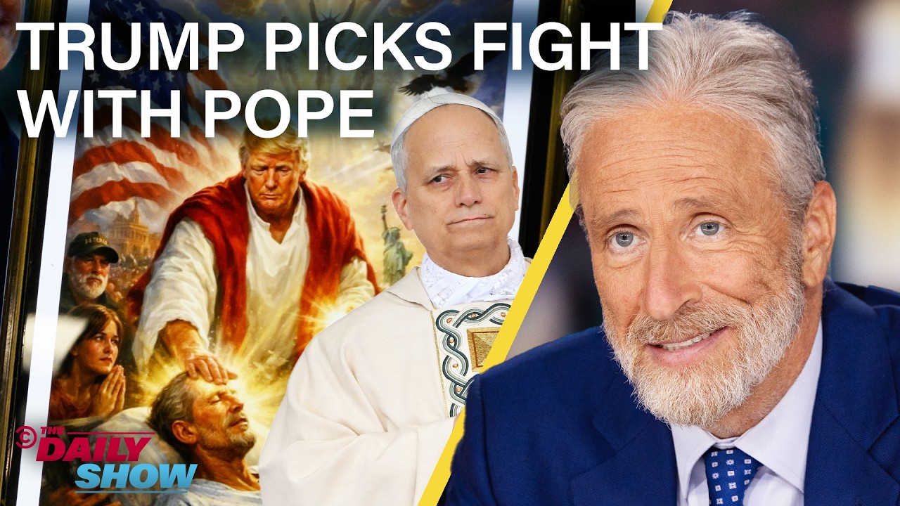 Trump Rages at Pope Leo, JD Vance Fumbles Iran Deal & Hungary Ousts Viktor Orban | The Daily Show