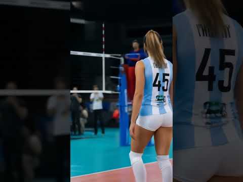 When Beauty Meets Skill – AI Volleyball Edition 🇦🇷🏐 #ai