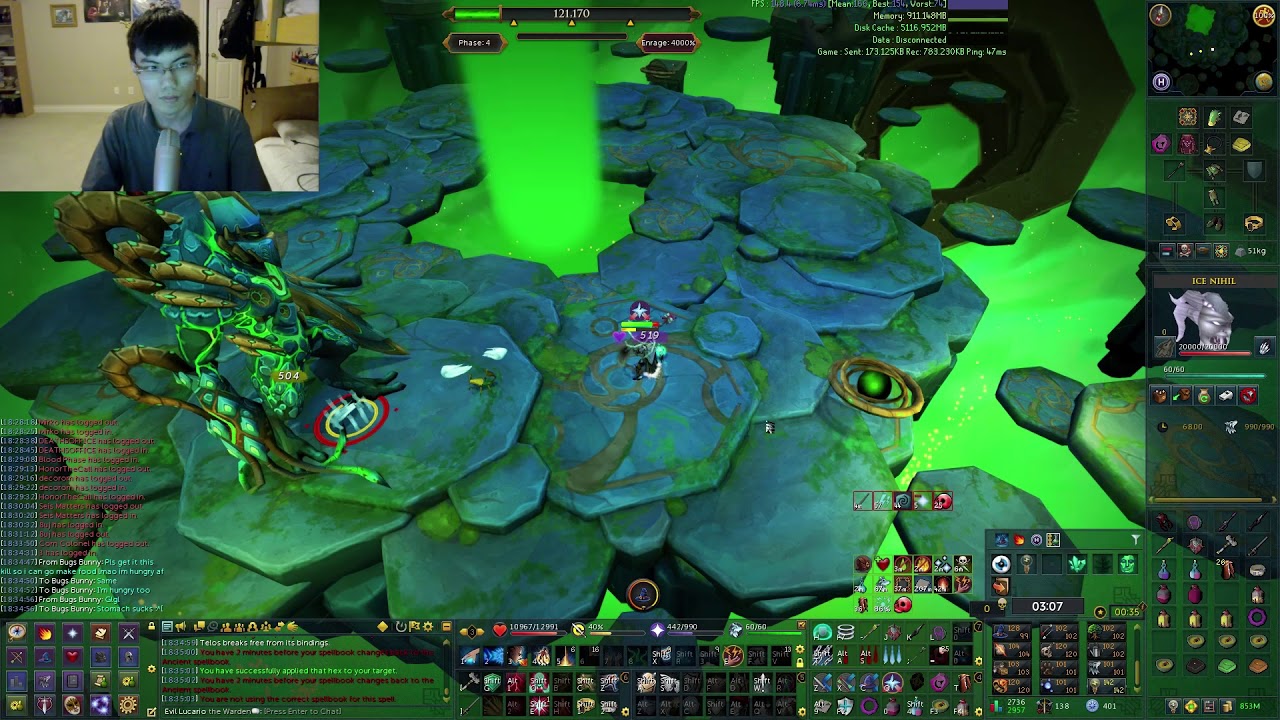 Telos (4000% Enrage)