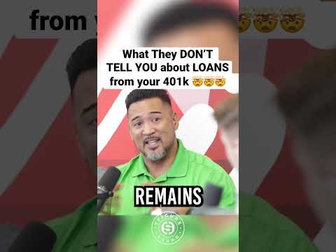 What They DON’T Tell You About LOANS From Your 401k 🤯