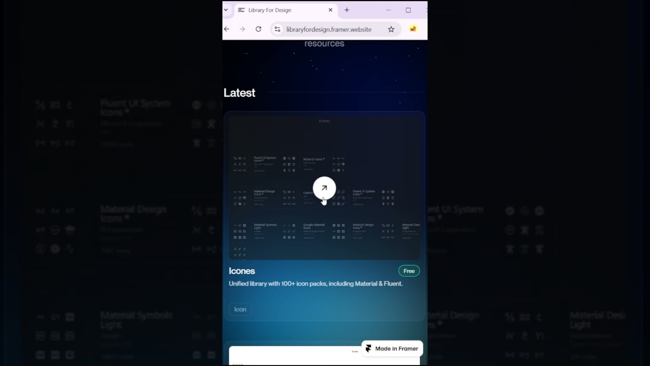 Icones → Browse and copy thousands of icon sets like Material, Fluent, and more #icons #design #uiux