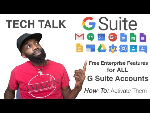 TECH TALK: Free Enterprise Apps for ALL G Suite Accounts