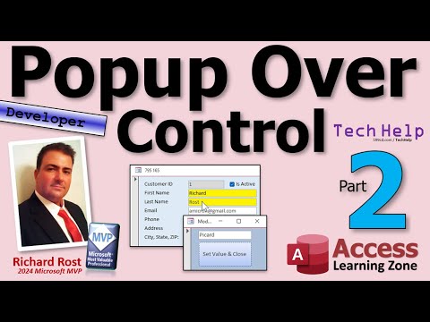 How to Open a Popup Form Over the Active Control and Return a Value in Microsoft Access, Part 2