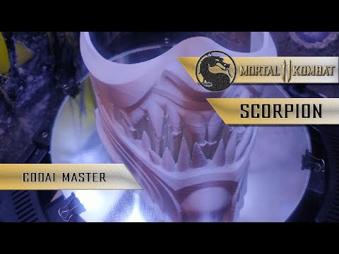 3D file Scorpion mask from Mortal Kombat 11 - Godai Master・Design to ...
