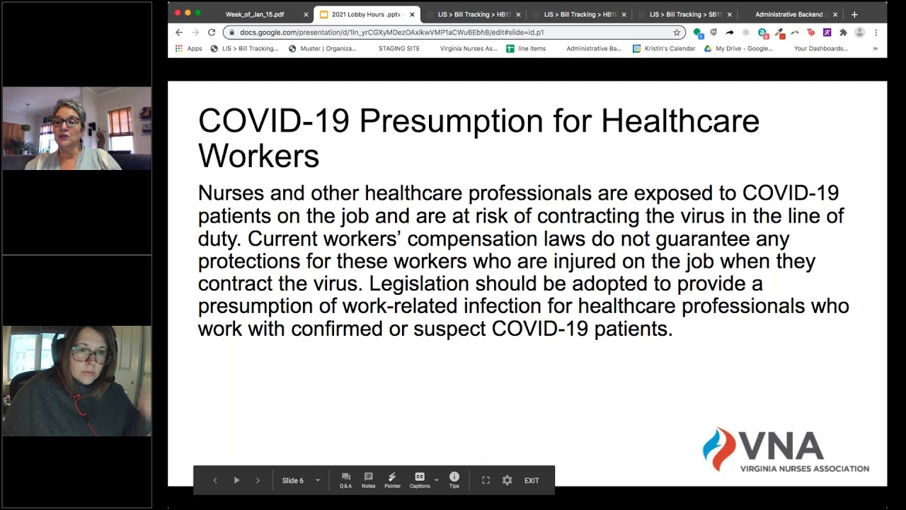 VNA 2021 Virtual Lobby Hour