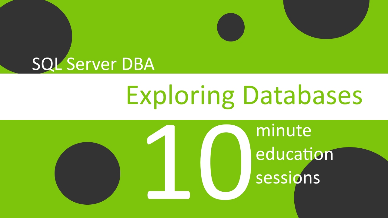 Exploring Databases in SQL Server