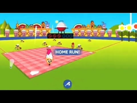 Hitting a home run off of every pitch google doodle baseball