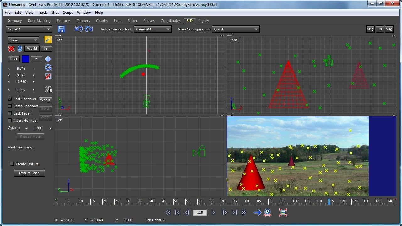 Handling Tripod Shots with SynthEyes | Boris FX
