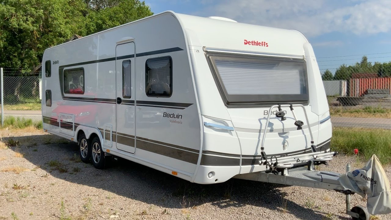 Husvagn Dethleffs Beduin Scandinavia 650 RFK/ Barnkammarvagn
