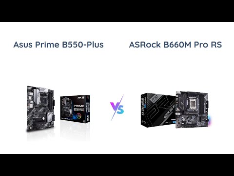 🔥 ASUS Prime B550-PLUS vs ASRock B660M Pro RS 🔥