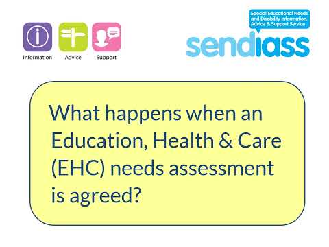 What happens when an EHC needs assessment is agreed
