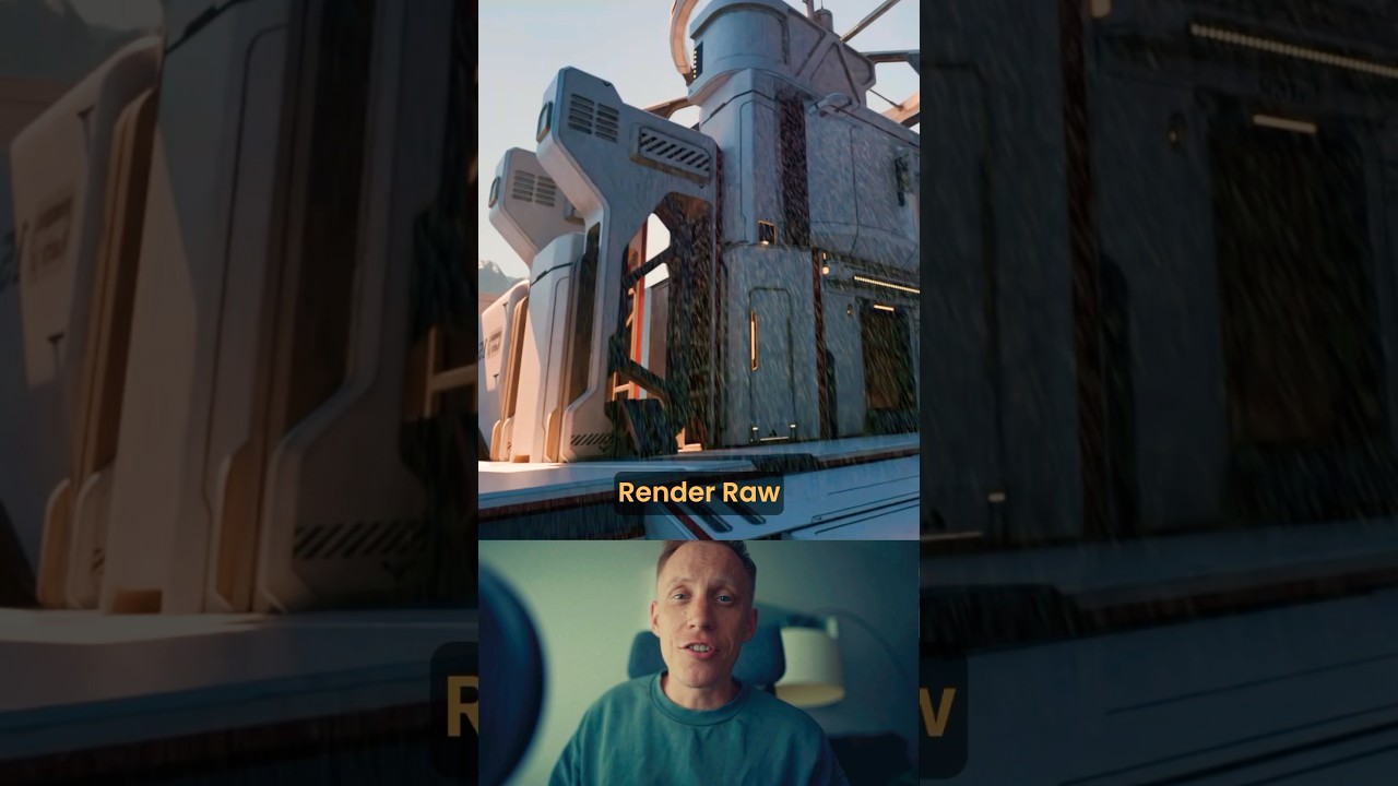 Render Raw - a Powerful Add-on for Blender #b3d