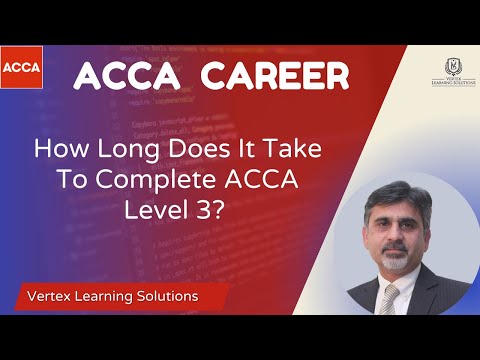 How Long Does It Take To Complete ACCA Level 3? | In which order should I take exams? #exam #acca