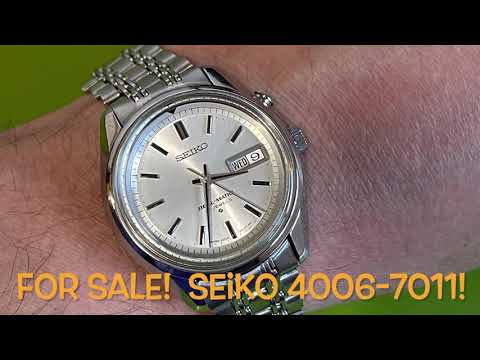 SOLD! Seiko 4006-7011 28j JDM Bell-Matic - Insomnia Watch 4!