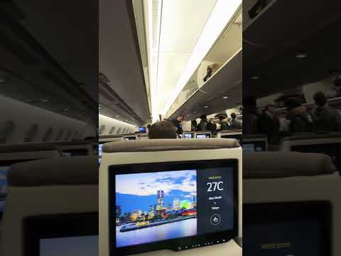 Etihad Airbus A350-1000 Economy Cabin #airbus #travel #etihad