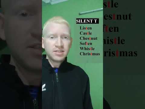Words with Silent T || Learn English with Bee and Nick
