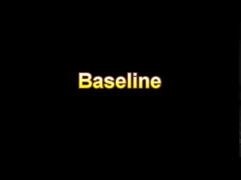 What Is The Definition Of Baseline Medical Dictionary Free Online