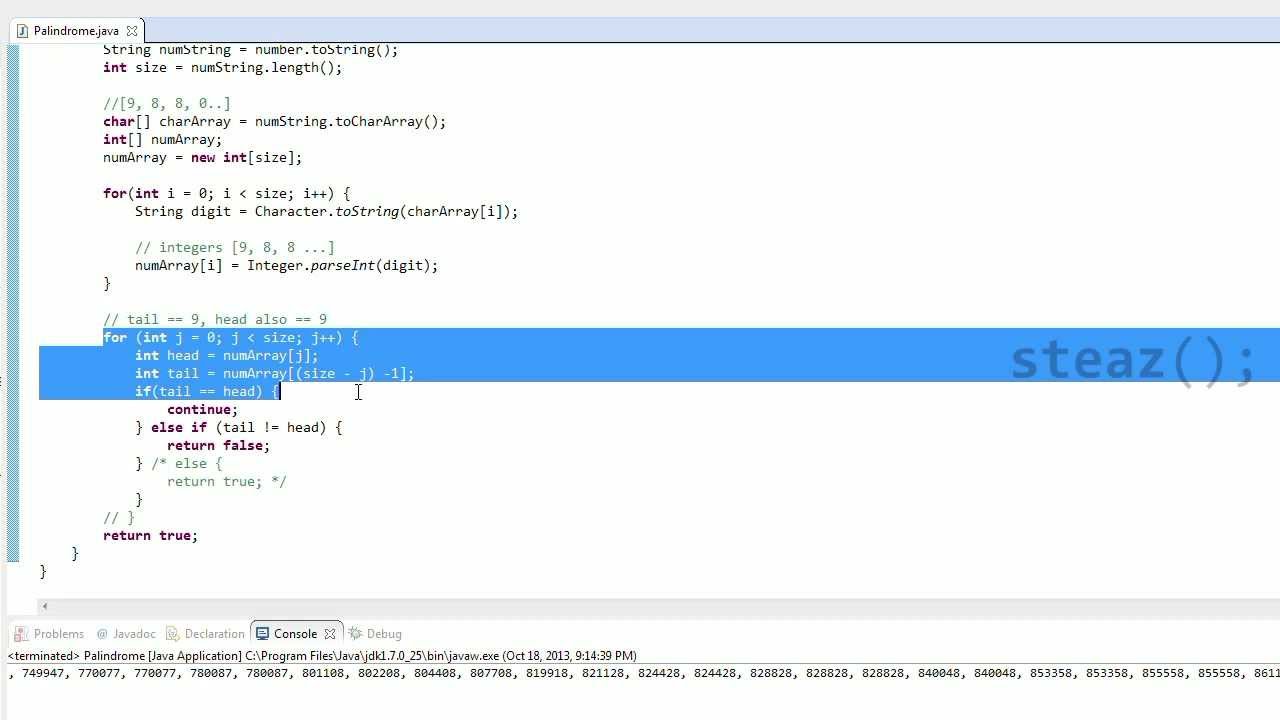 FIRST EPISODE!: Learning to program - Project Euler #4 (Java Programming Language - How To)