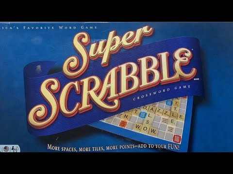 Ep 318: Super Scrabble Board Game Review (Winning Moves 2002)