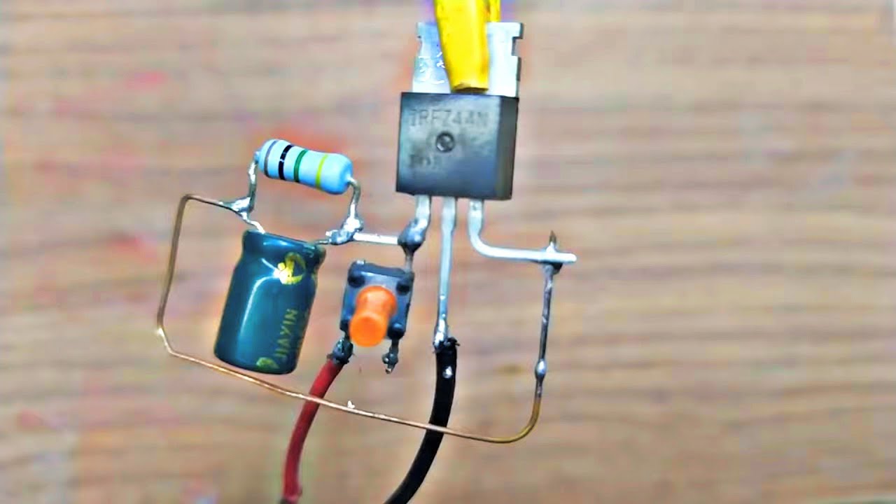 Timer Circuit With Mosfet