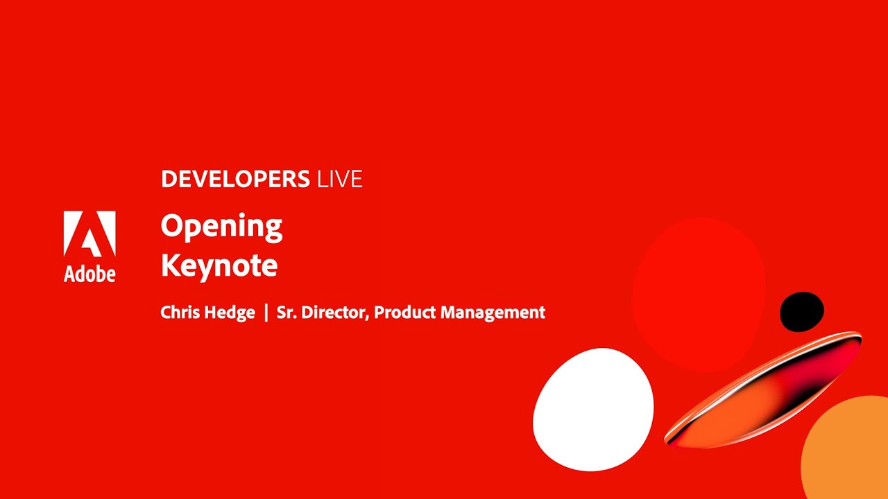 Opening Keynote | Adobe Developers Live: Commerce